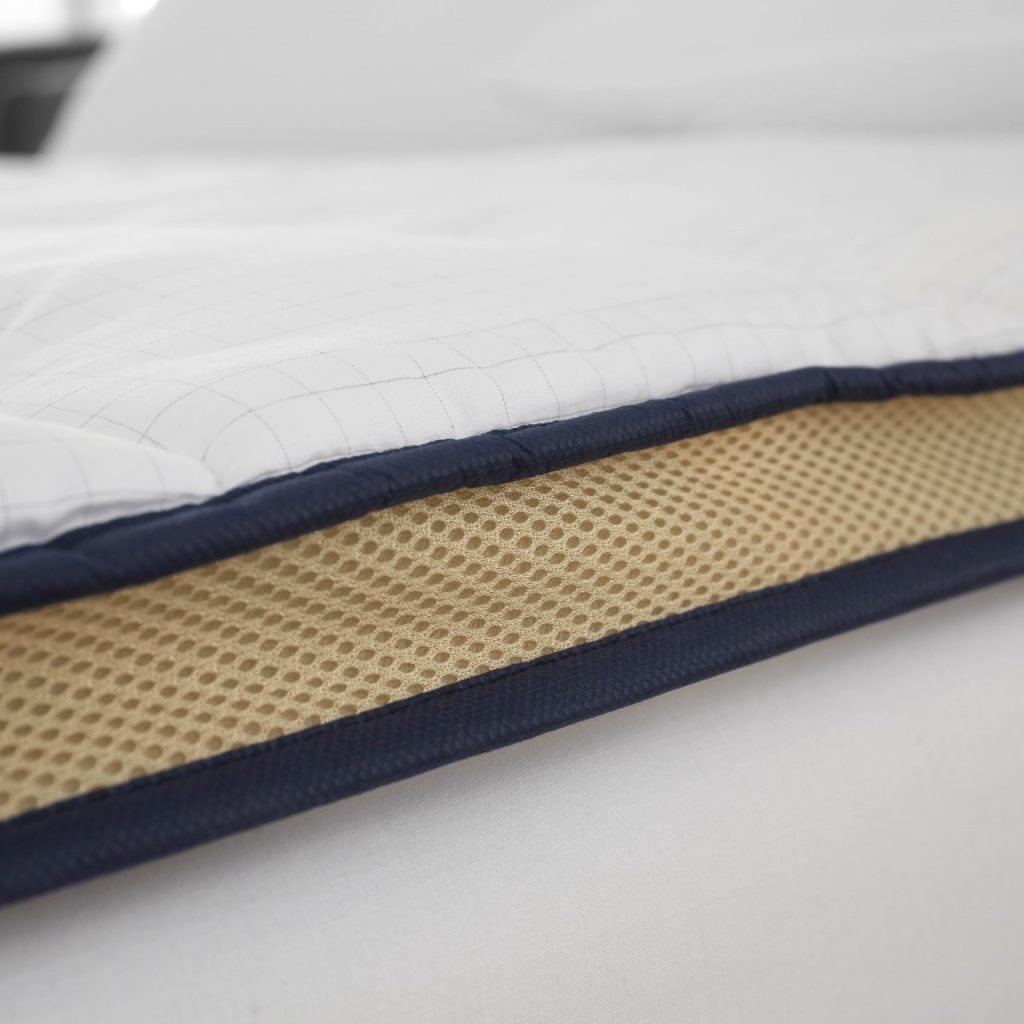 Microfibre Air Flow Mattress Topper Non Allergenic 5cm - Hotel Beddings